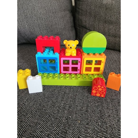 Lego | Toys | Lego Duplo Toddler Build And Play Cubes 553 Teddy Bear ...
